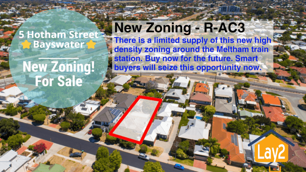 High Density Zoning Gazetted close to Meltham train station